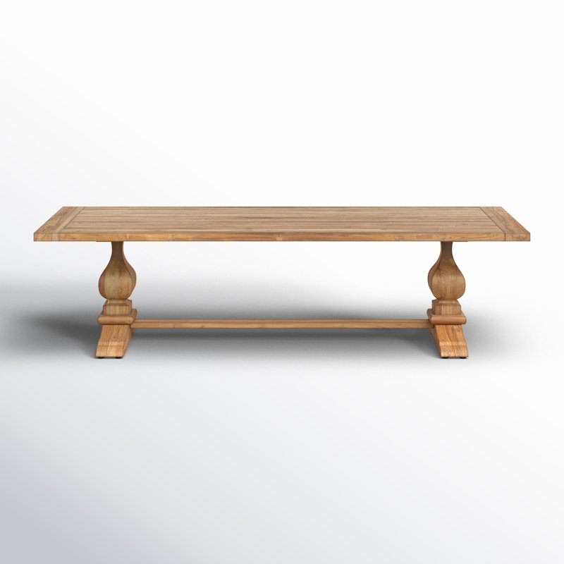 Birch Lane™ Murakami Teak Dining Table & Reviews | Wayfair